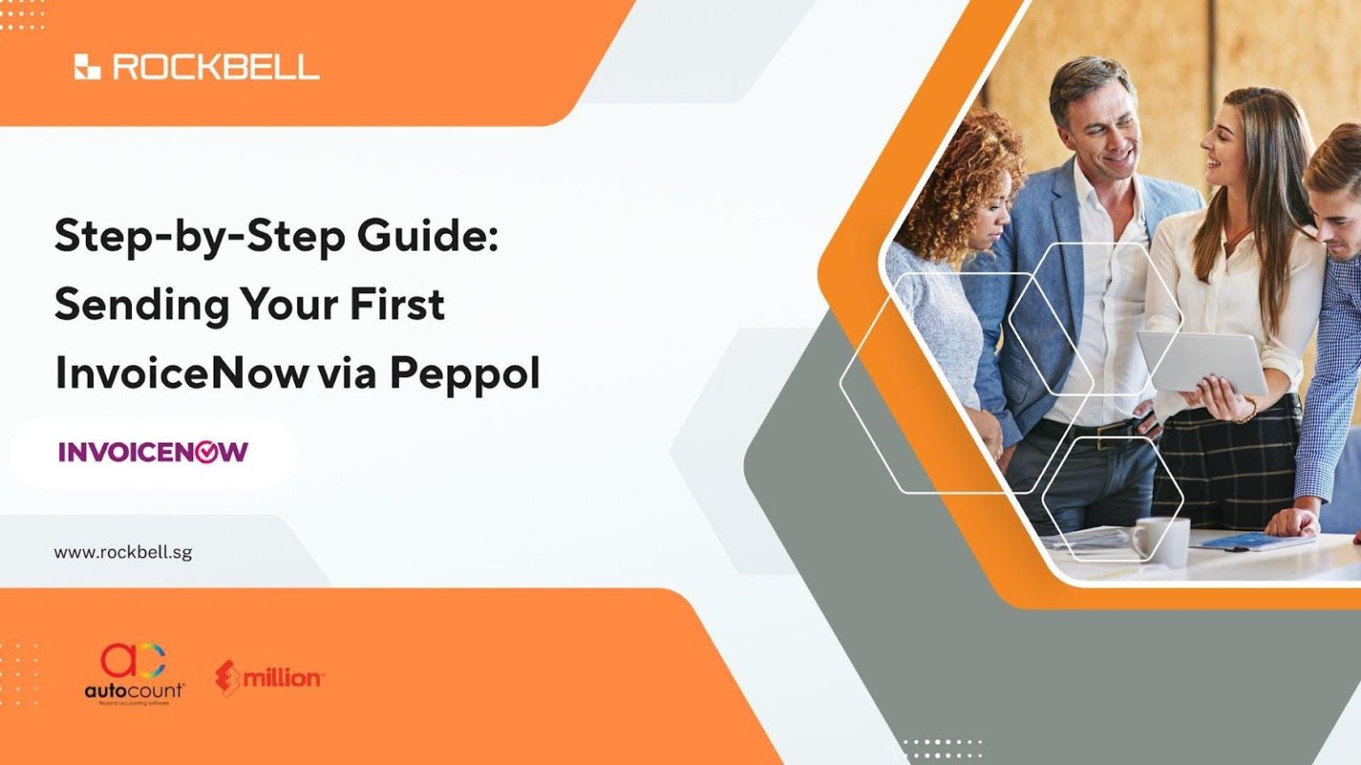 Send First InvoiceNow via Peppol | Guide | Rockbell SG